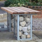 Gabion Rectangular Table | For Pubs, Hotels & Holiday Parks