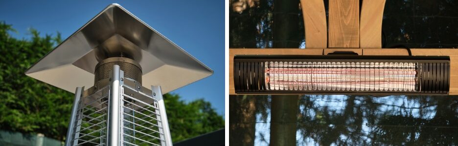 Electric vs Gas Patio Heaters - Which is best ? - Woodberry