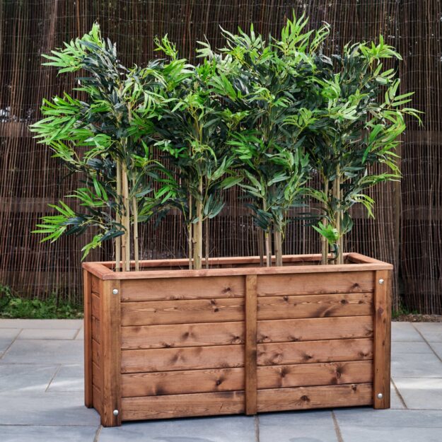 Wooden Trough Planter | For Commercial Venues
