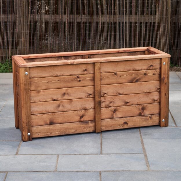 Wooden Trough Planter | For Commercial Venues