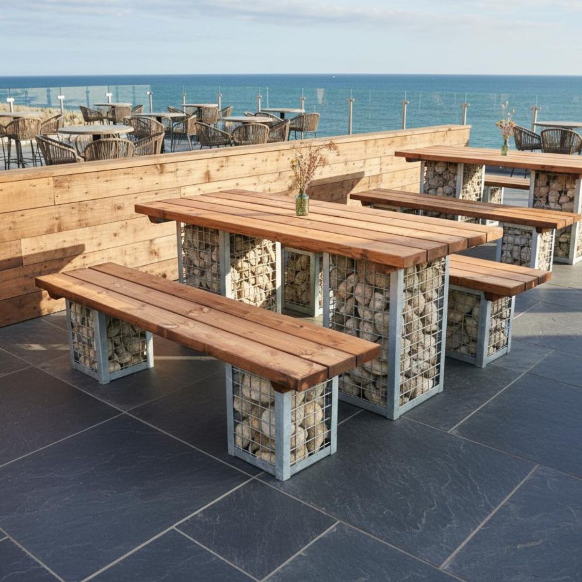 Gabion Tables | Gabion Benches | Gabion Seating