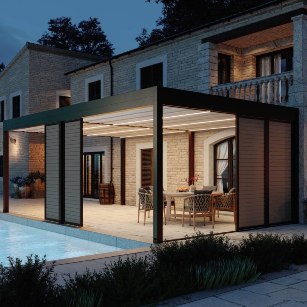 Bespoke Bioclimatic Pergolas - Woodberry