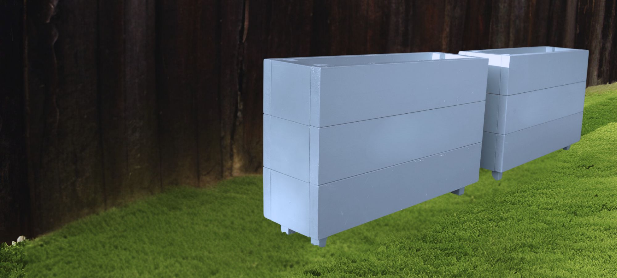 Coloured & Branded Planters - Woodberry